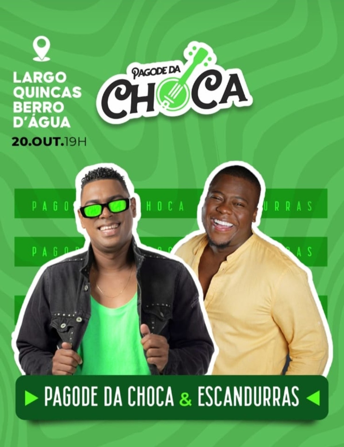 Pagode da Choca recebe Filipe Escandurras em seu ensaio no Pelourinho ...