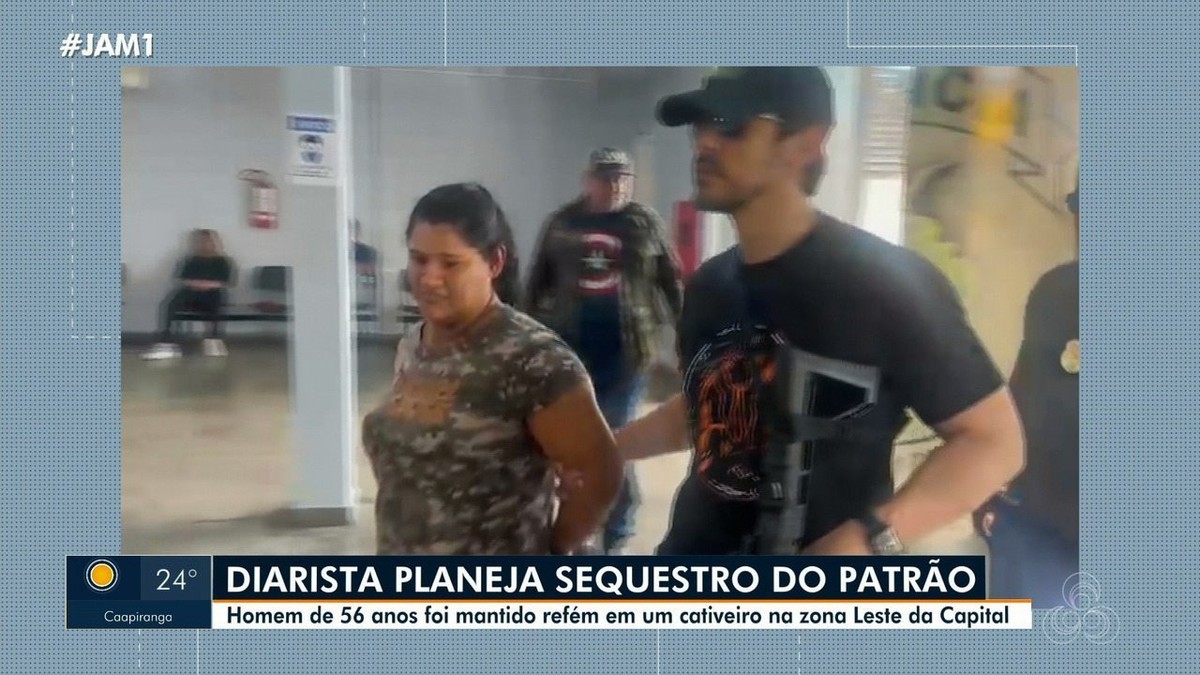 Diarista é Presa Em Manaus Suspeita De Sequestrar Companheiro E Sacar R