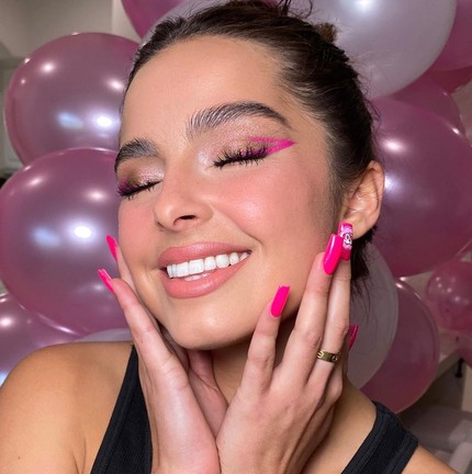28 inspirações de make rosa para você arrasar no Geração Glamour ...