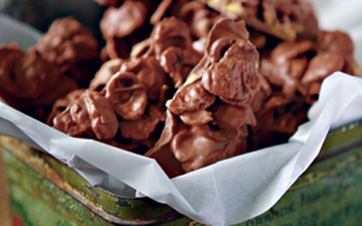 Lascas de chocolate - Casa e Jardim | Doces