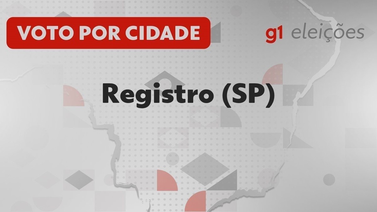 Eleições em Registro (SP): Veja como foi a votação no 1º turno | Santos ...