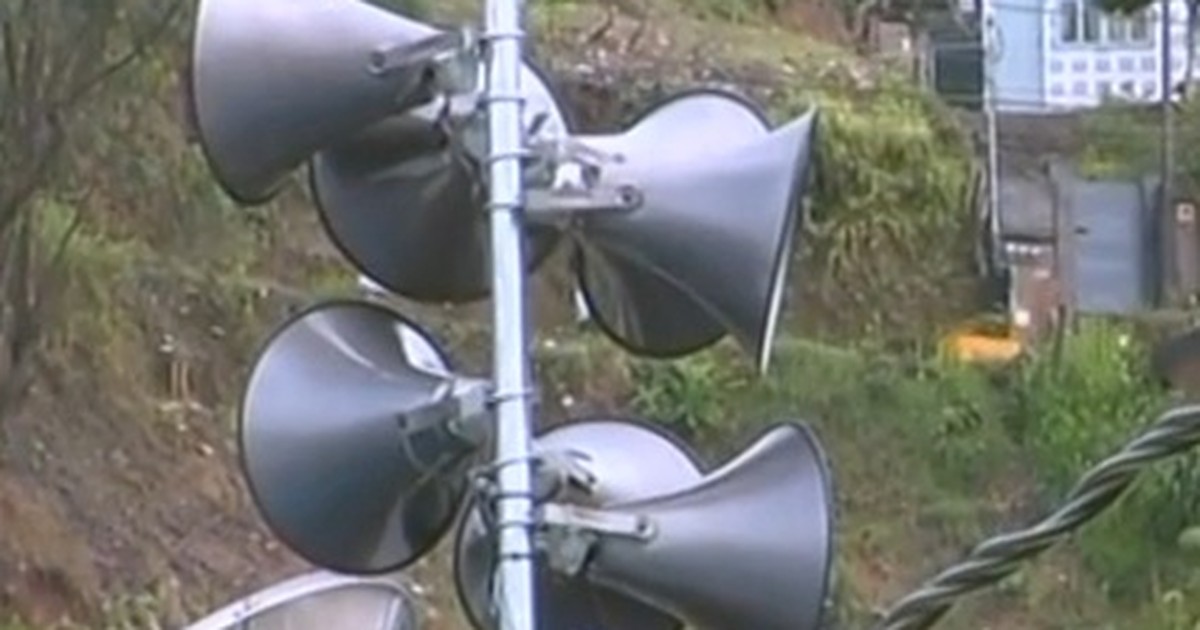 G1 - Sirenes em bairros de Friburgo, RJ, passarão a informar estágios ...