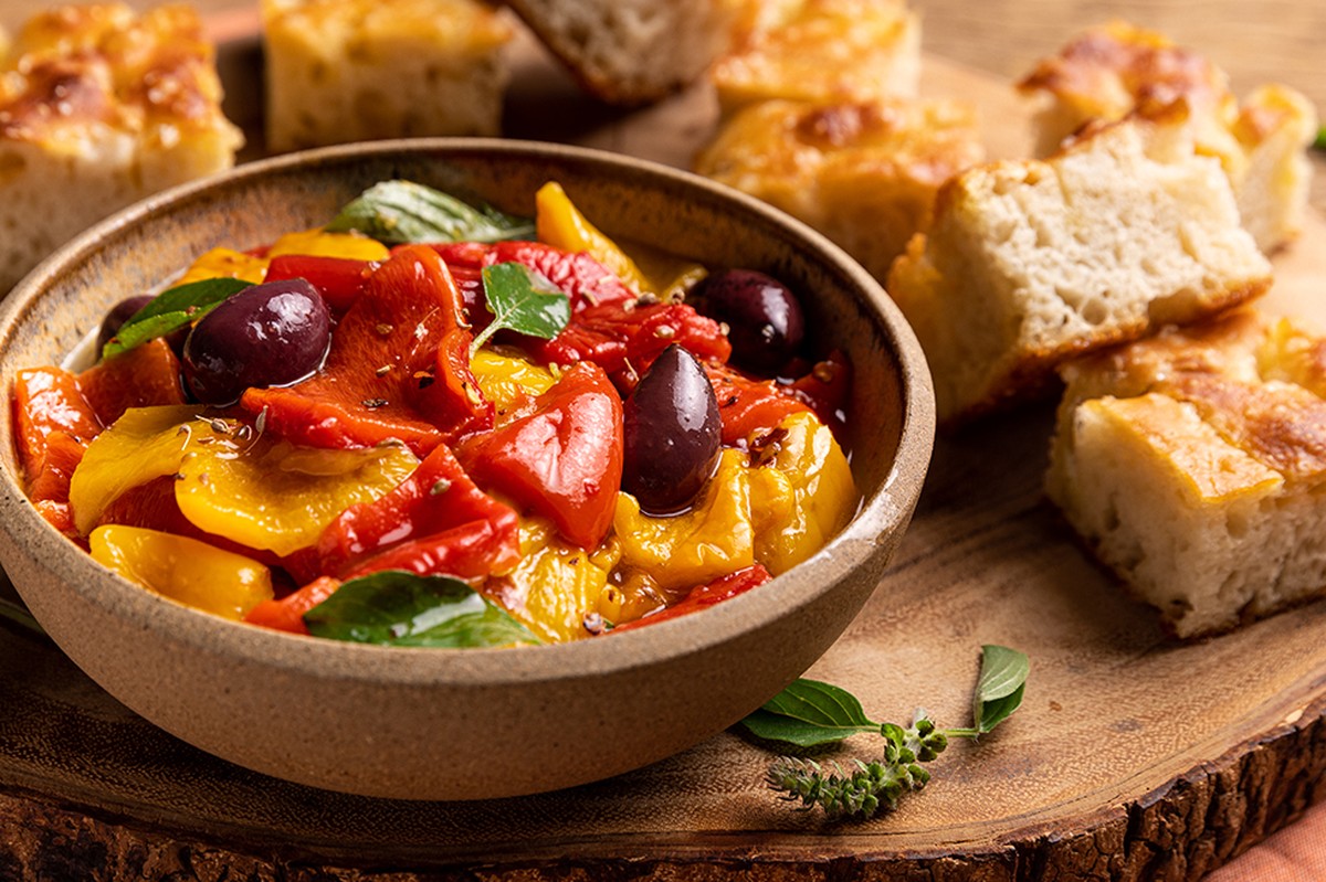 Salada de pimentão marinado | Cozinha Prática | Receitas