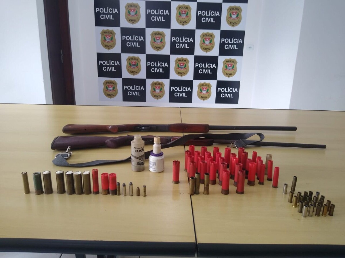 Homem Suspeito De Ameaçar Esposa Com Espingarda é Preso Em Registro
