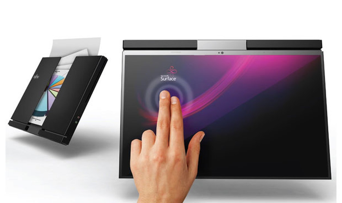 Fujitsu cria conceito de notebook que vira tablet | Notícias | TechTudo