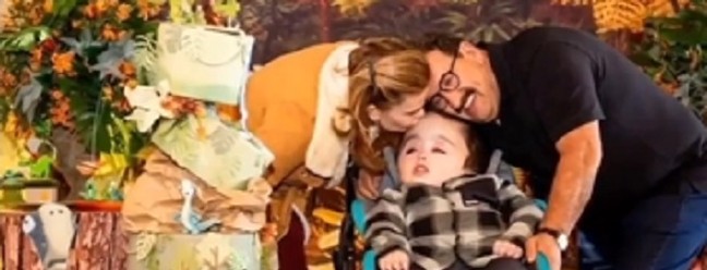 Veja fotos de Ratinho em momentos fofos com o neto: 'Nosso anjinho ...