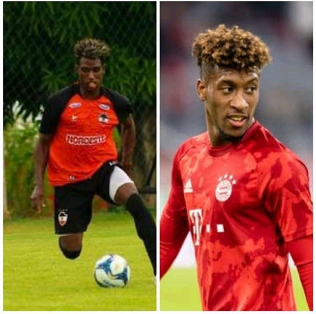 Meme, sósia de Coman ganha parabéns em perfil de clube por ser herói do ...