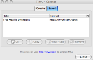 Tinyurl Creator