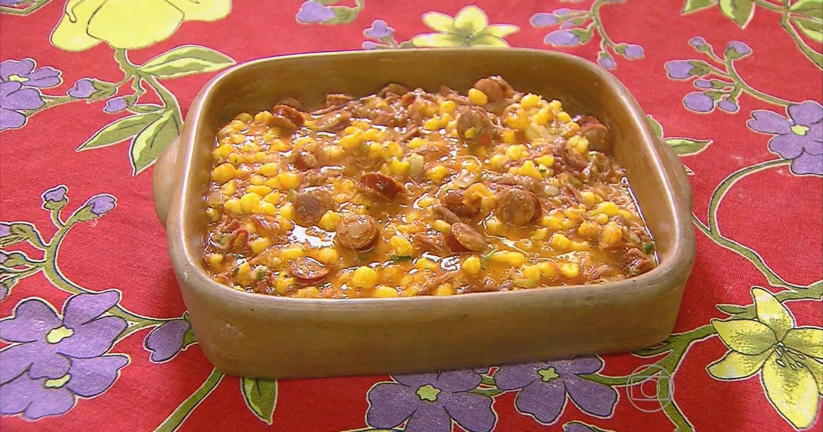 G1 - Aprenda a fazer o tradicional munguzá salgado sertanejo - notícias ...