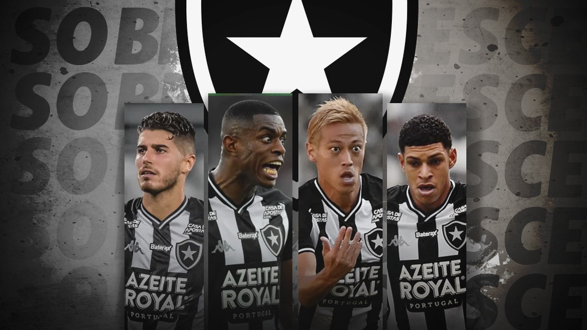 Sobe ⬆️ e desce ⬇️: como foram os jogadores do Botafogo nesta primeira ...