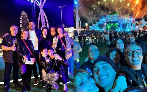 André Luiz Frambach posa ao lado de Larissa Manoela e da família no ...