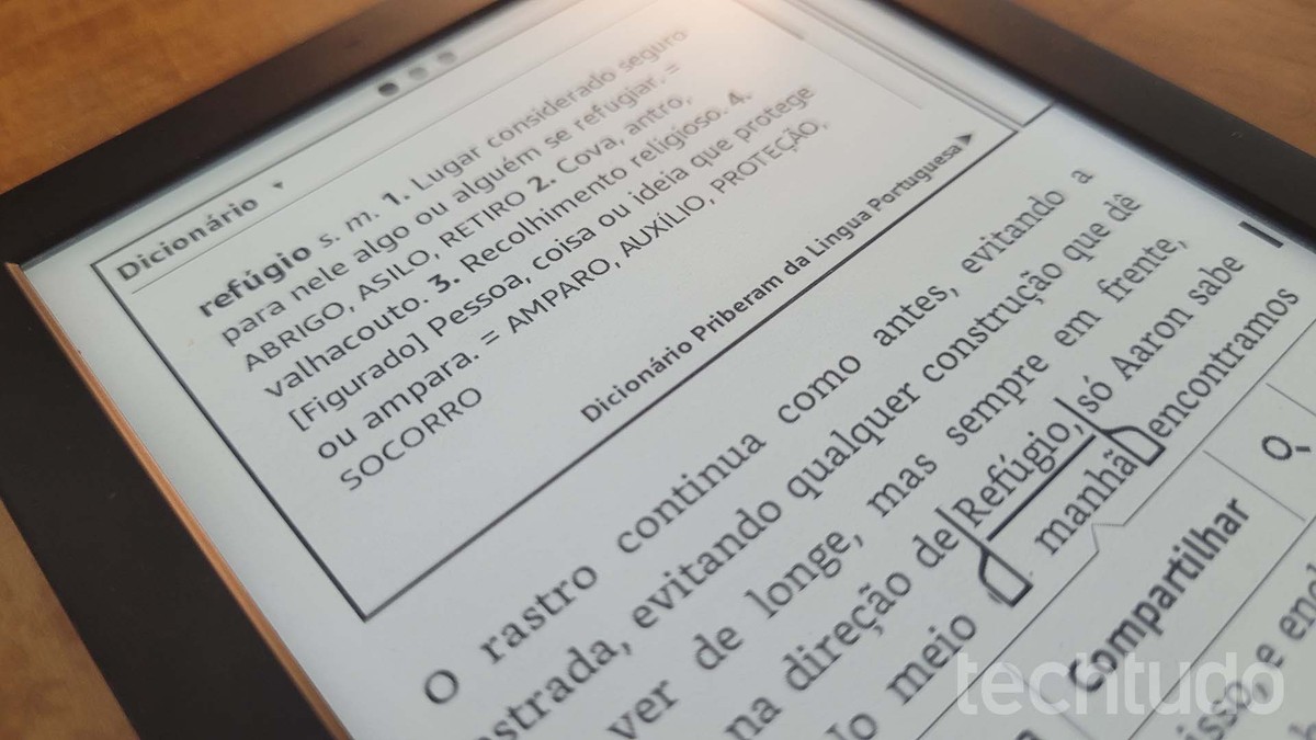 Como usar o dicionário do Kindle | E-reader | TechTudo