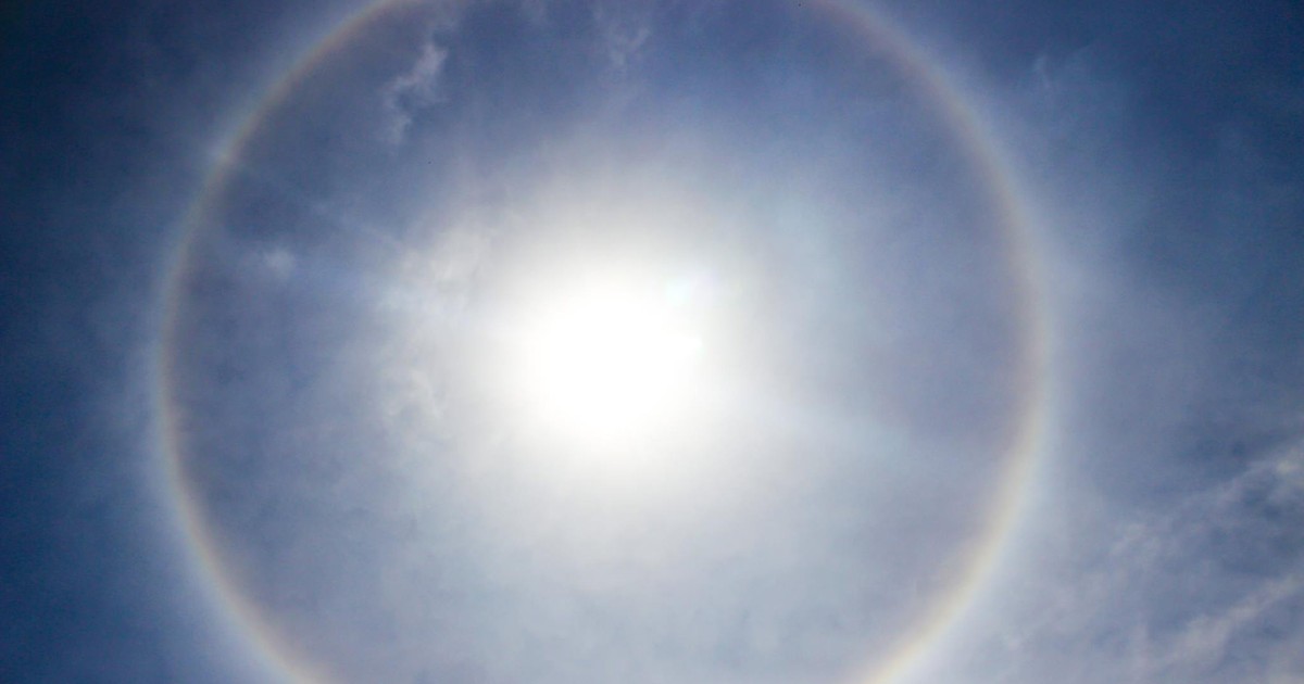 G1 - Halo solar aparece no céu do Rio e encanta cariocas - notícias em ...
