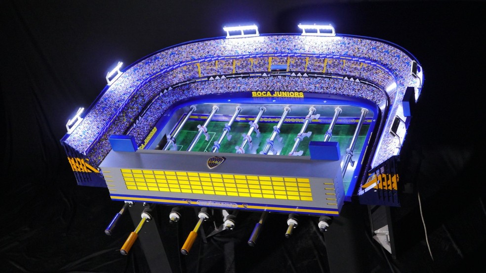 Mesa de totó: com formato especial, estádio do Atlético-MG importa ...