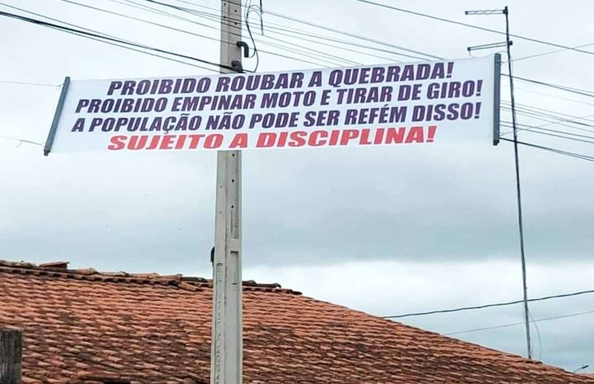 Polícia apreende cartazes com ameaças a criminosos em bairros de Buri ...