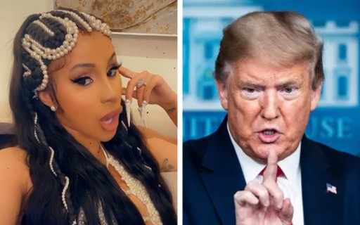 Cardi B aponta que Trump pode estar mentindo sobre diagnóstico de Covid ...