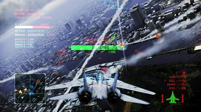 Review Ace Combat Infinity | TechTudo