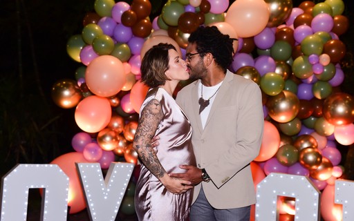 Nanda Terra e Mackdavid, do 'Casamento às Cegas', fazem chá revelação ...