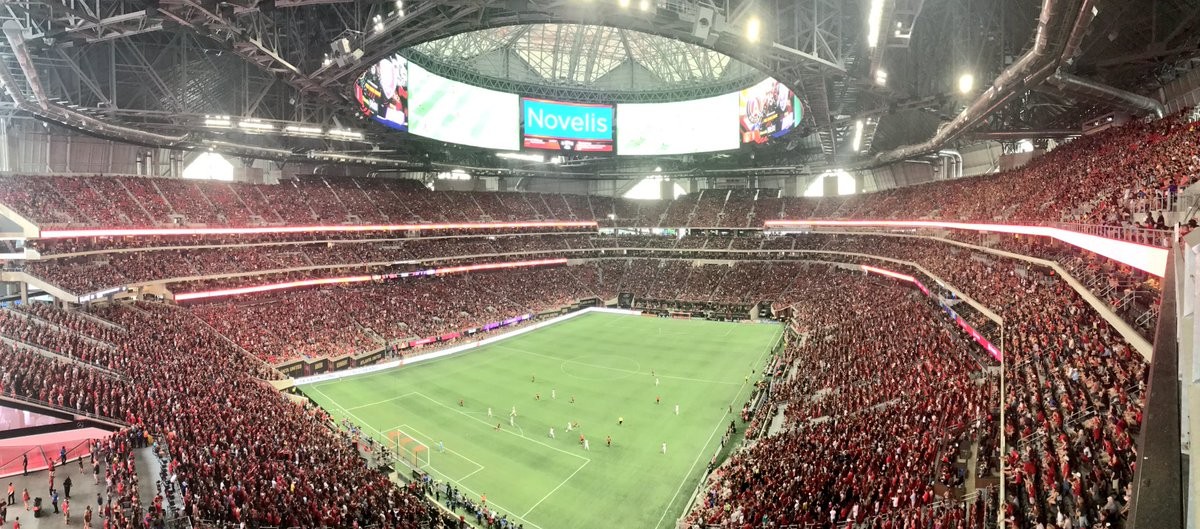 Com recorde de público da história da MLS, Atlanta empata por 3 a 3 com ...