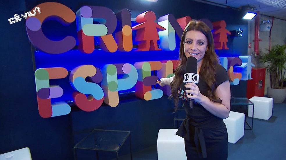 Cecília Ribeiro dá um toque mineiro nos bastidores do Criança Esperança ...