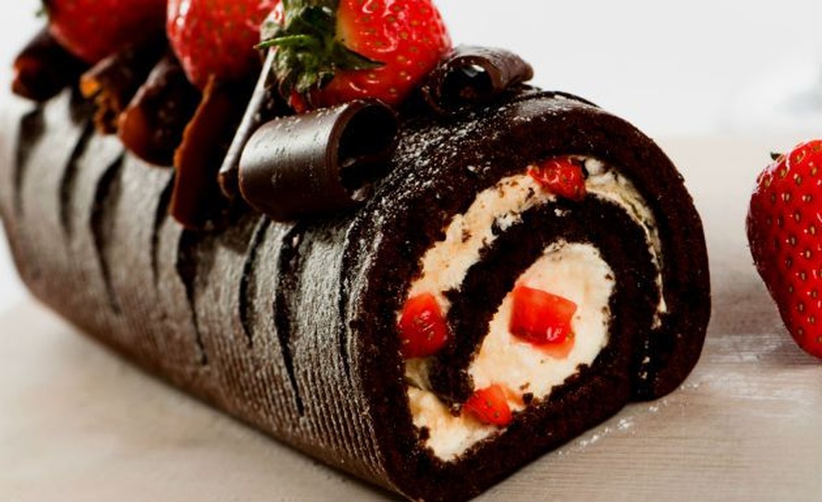 Receita de rocambole de chocolate | Doces e sobremesas | Receitas