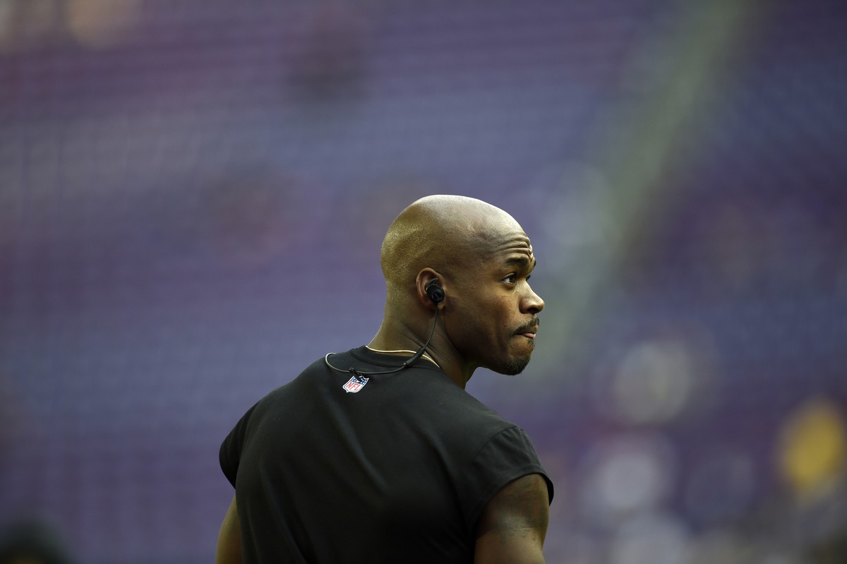 MVP de 2012, veterano Adrian Peterson acerta com o Washington Redskins ...