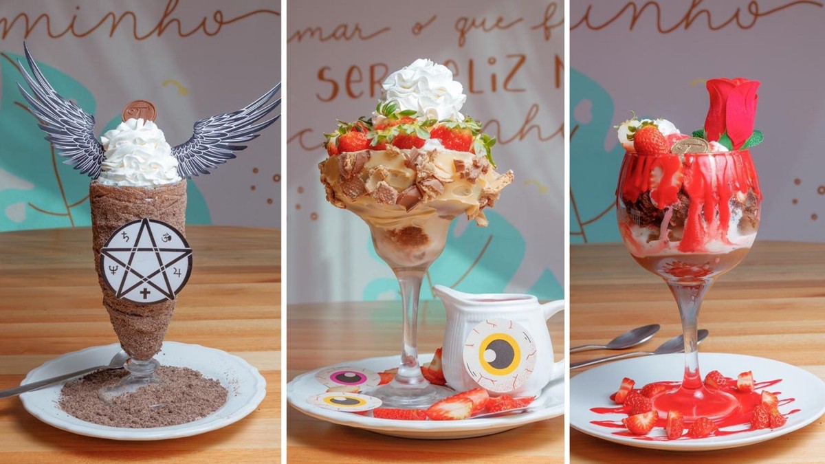 Empresária do interior de SP cria taças de sorvetes temáticas com suas ...