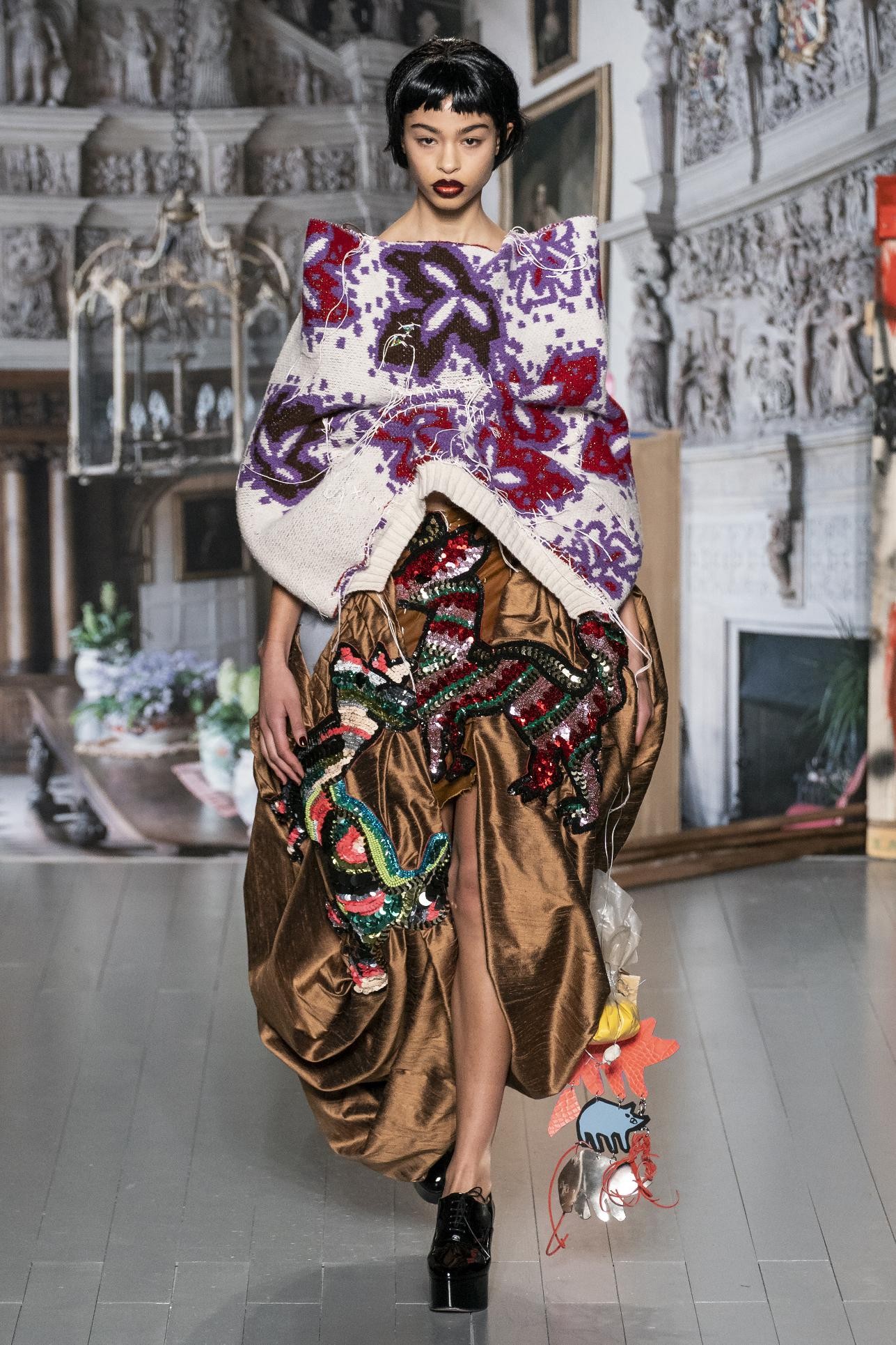 Matty Bovan | Inverno 2019 | Londres | Desfiles | Vogue