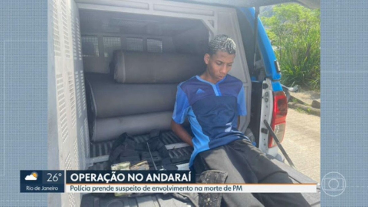 Pm Prende Suspeito Da Morte De Cabo No Andaraí Rio De Janeiro G1