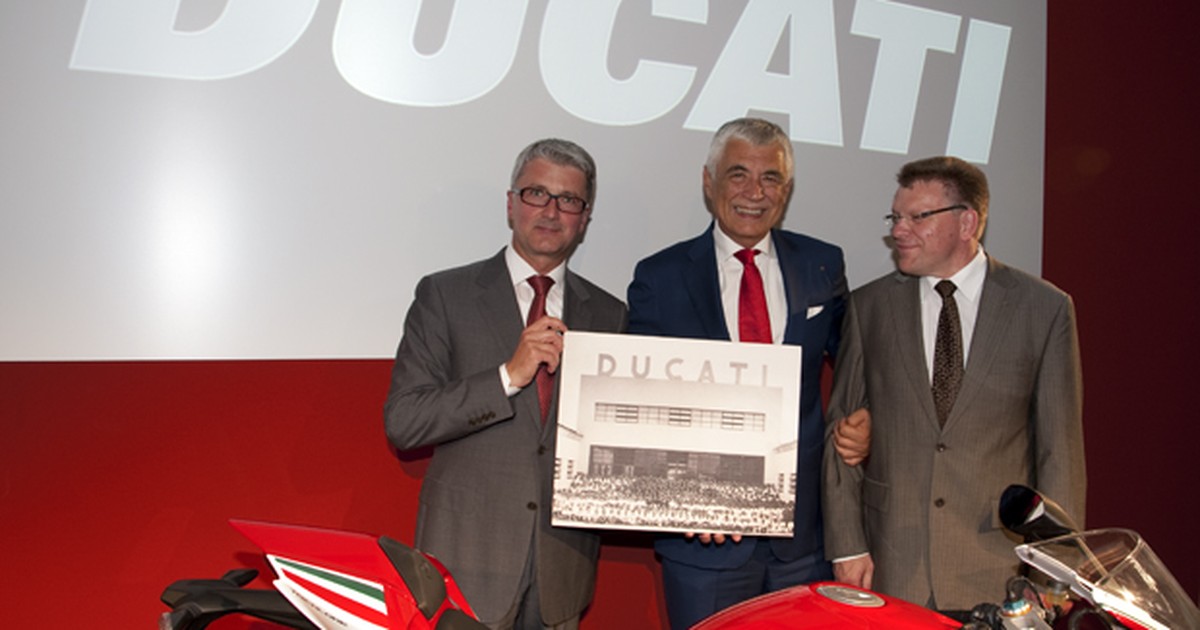 Auto Esporte - Audi conclui compra da Ducati e mantém Del Torchio como CEO