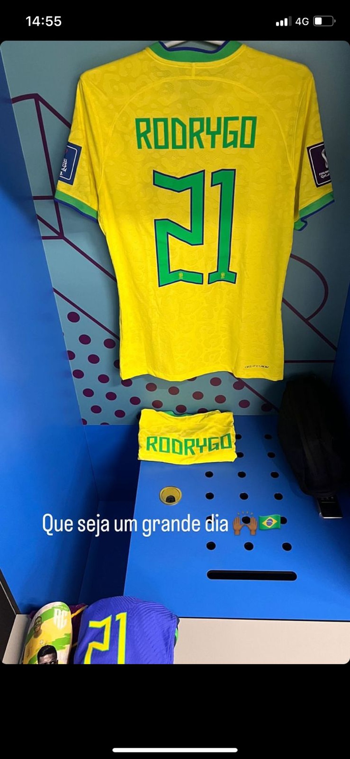 Rodrygo compartilha ânimo antes de jogo contra Coreia do Sul: 'grande ...