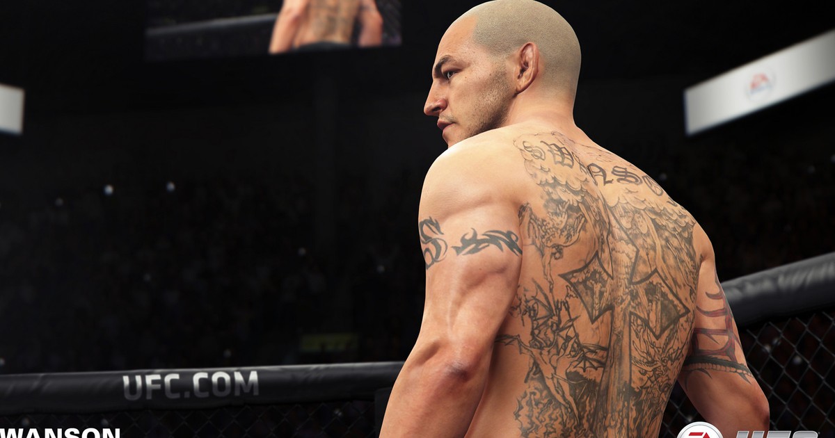 G1 - Imagens de novo game do UFC mostram tatuagens de lutadores ...