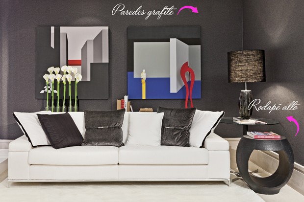 Quem decora por Camila Klein: ideias de como ter paredes escuras no lar ...