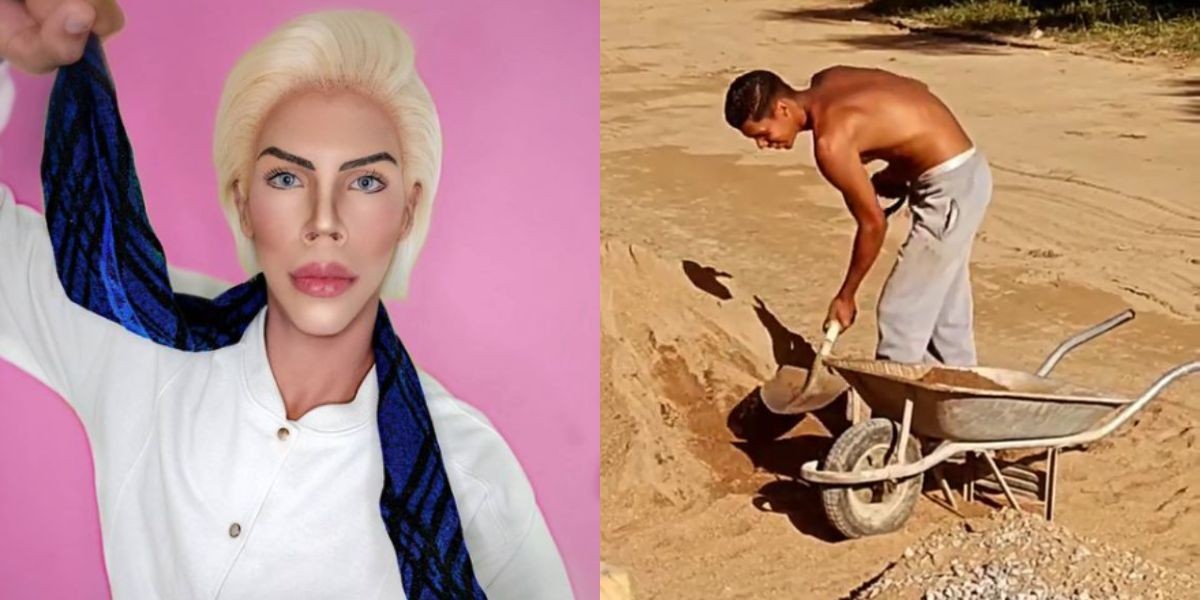 Ex-Ken Humano revela sonho de ser modelo após 'abandonar' boneco e virar auxiliar de pedreiro ...