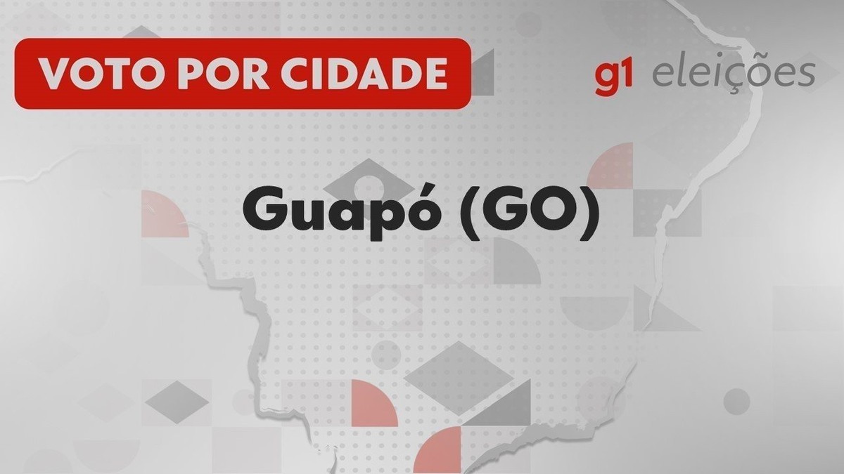 Eleições em Guapó (GO): Veja como foi a votação no 1º turno | Goiás | G1
