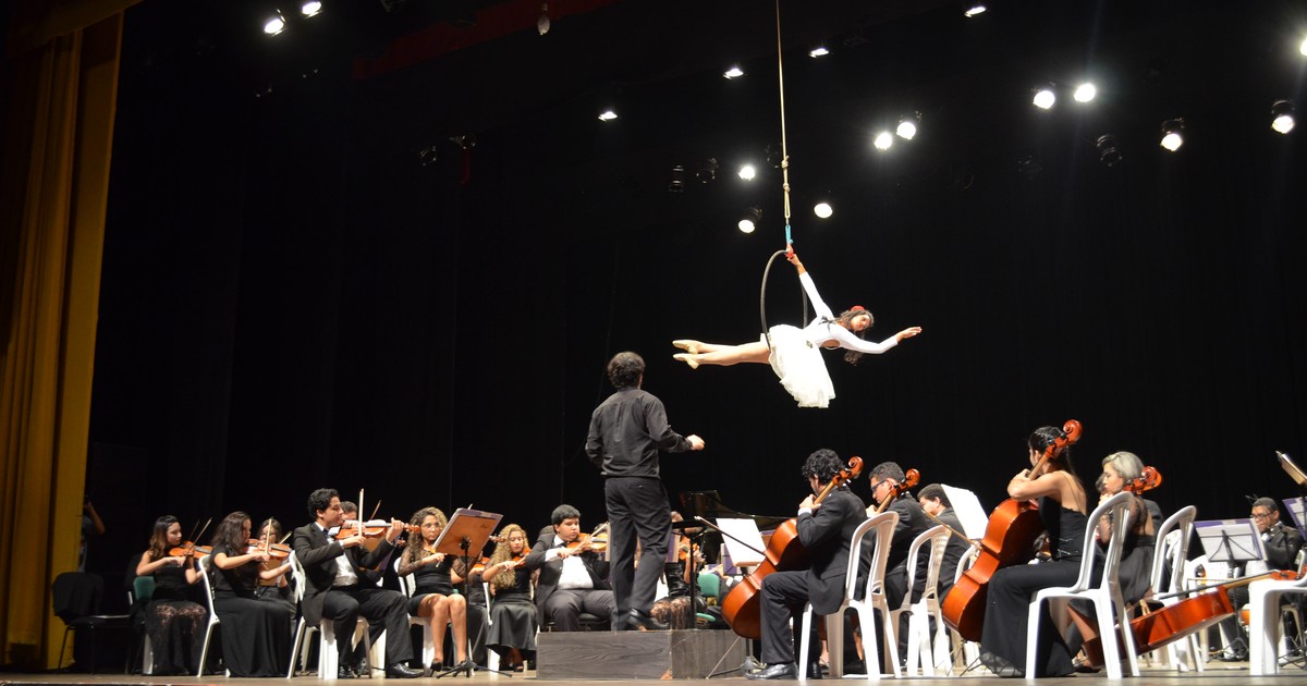 G1 - 'Música na Estrada' surpreende com atração circense durante ...