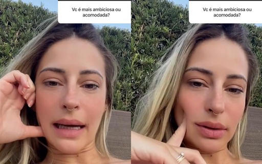 Tamy Contro diz não ser ambiciosa e ter o "suficiente": "Trabalho para ...