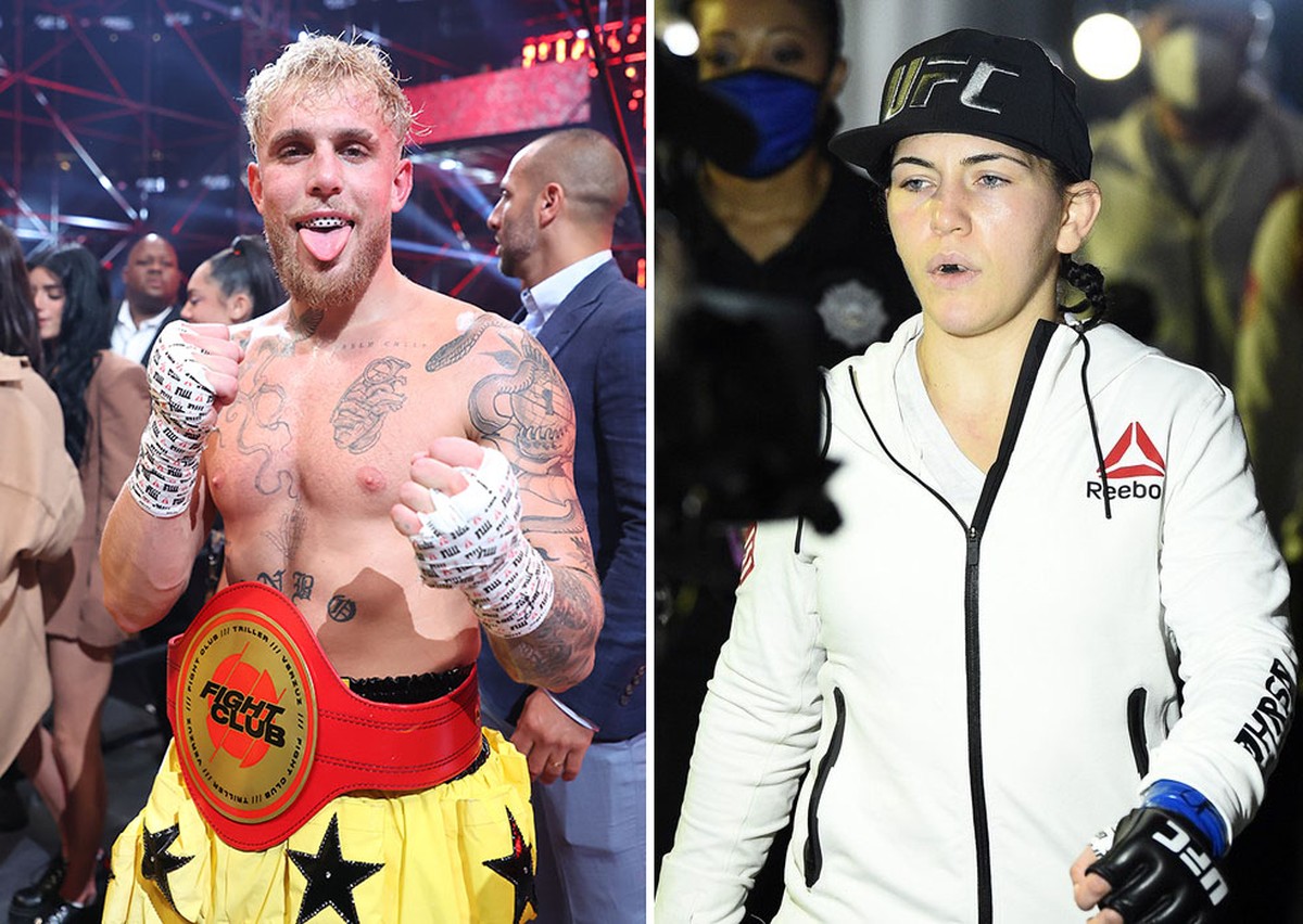 Jake Paul cobre valor pedido por lutadora do UFC em vaquinha virtual ...