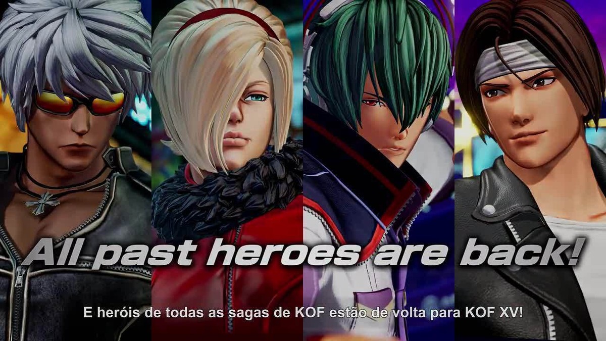 The King of Fighters XV: novo trailer e data de lançamento | esports | ge