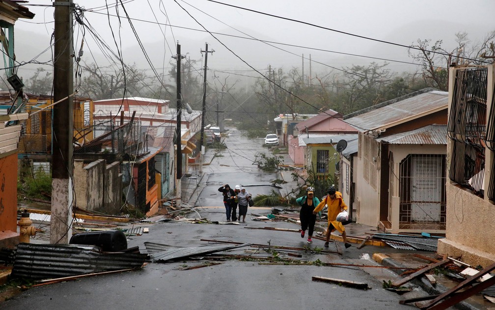 Furacão Maria causa destruição em Porto Rico após matar 9 pessoas no ...