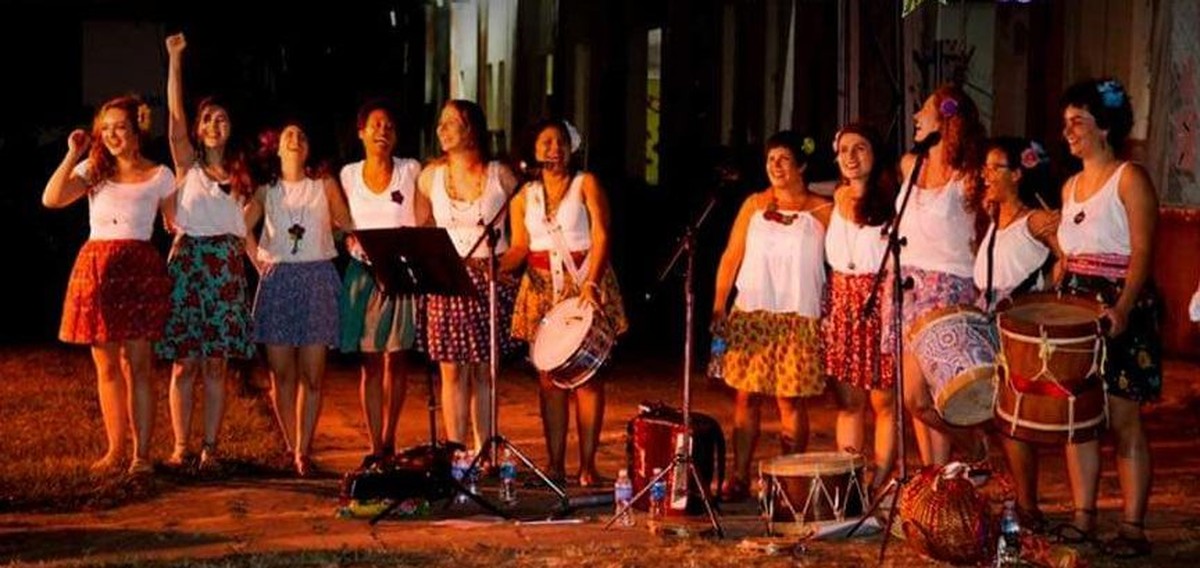 Grupo de batuque formado somente por mulheres é atração neste sábado em ...