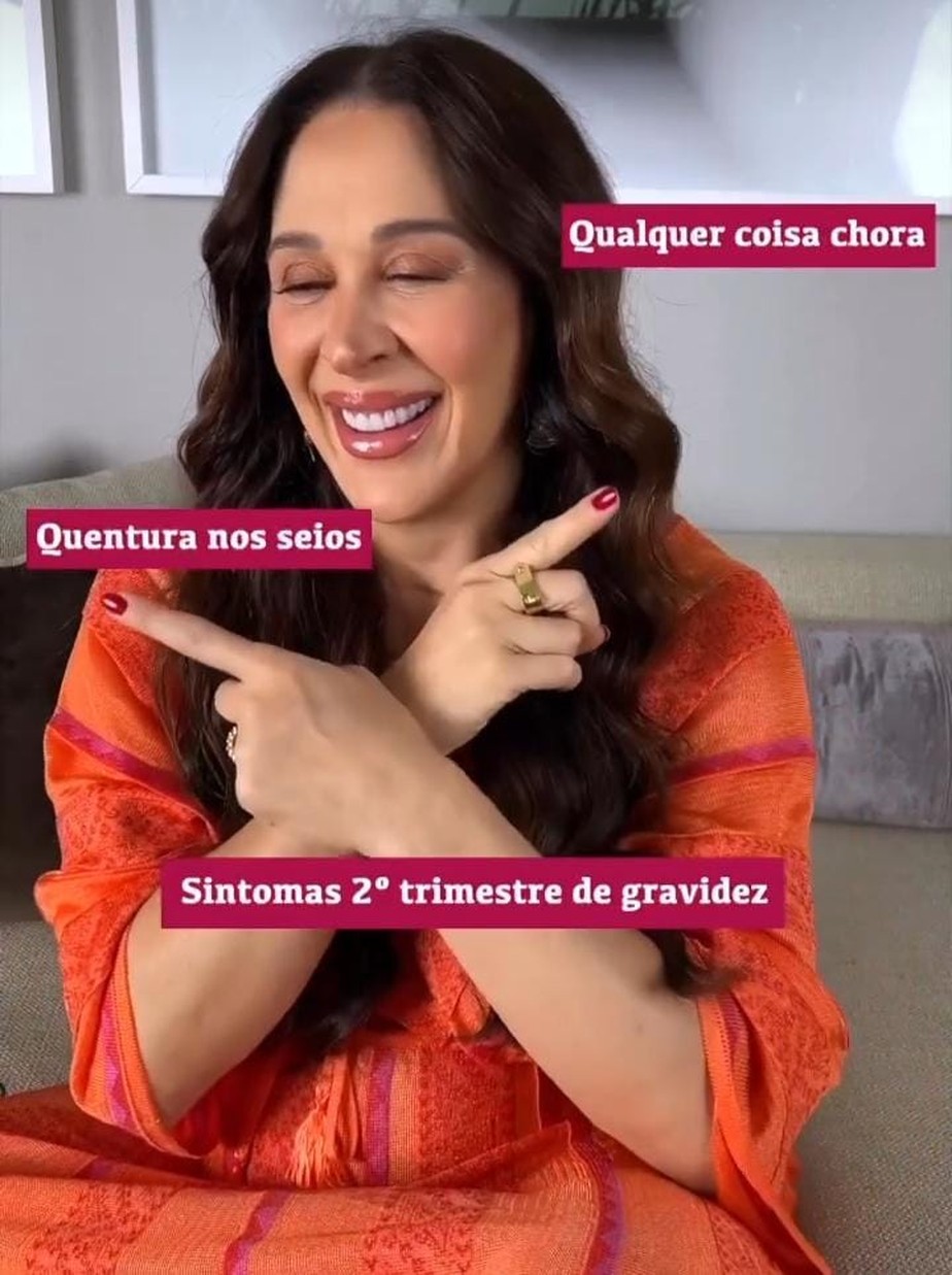 Claudia Raia brinca com incômodos da gravidez: "só quem vive sabe ...