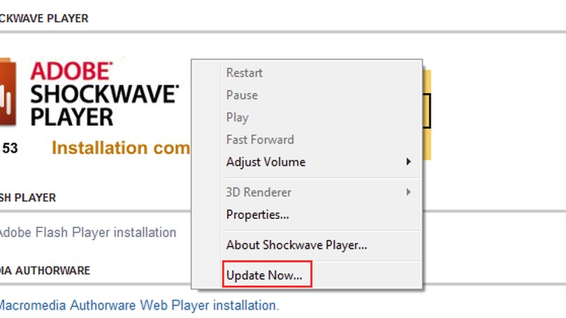Adobe Shockwave Player | Software | TechTudo