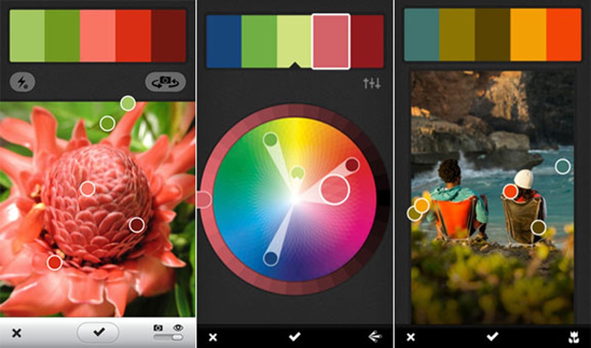 Adobe lança ferramenta online Kuler para iPhone, iPad e iPod Touch ...