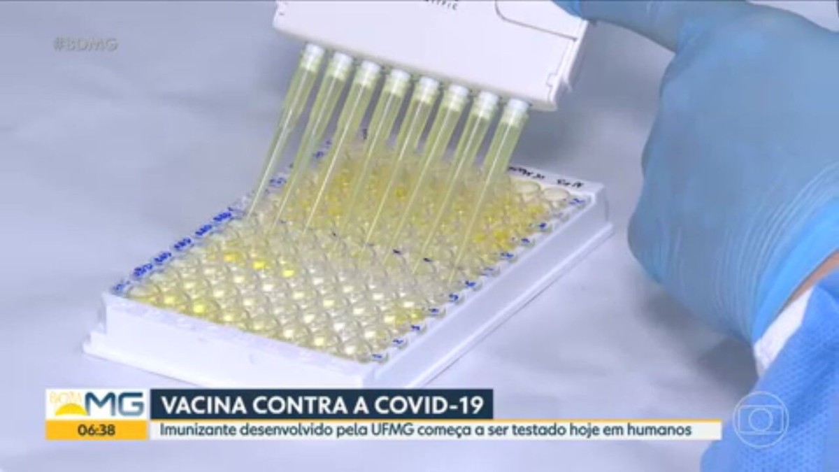 Voluntários recebem dose da SpiN-Tec em BH, 1ª vacina contra a Covid-19 ...