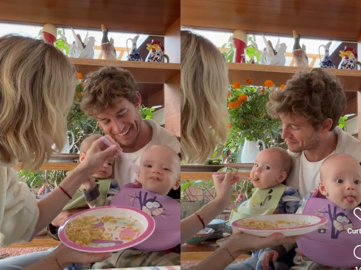 Isa Scherer e Rodrigo Calazans celebram a primeira palavra de Bento ...