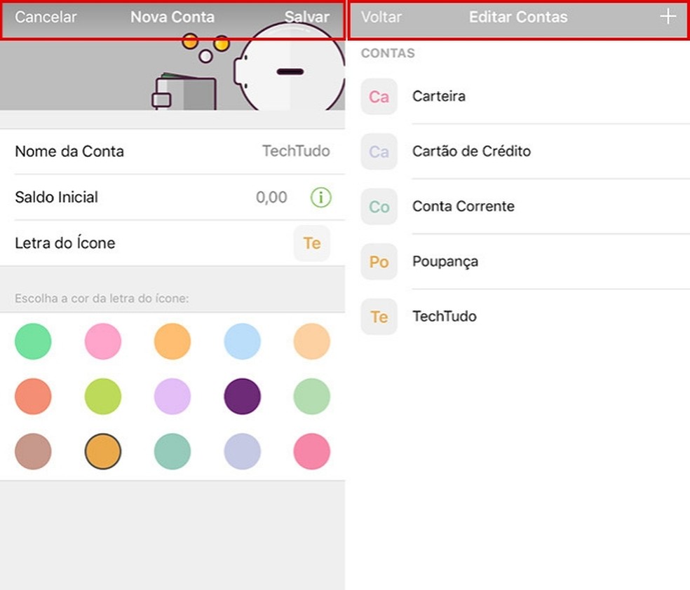 Aplicativo para organizar contas: saiba como usar o Minhas Economias ...