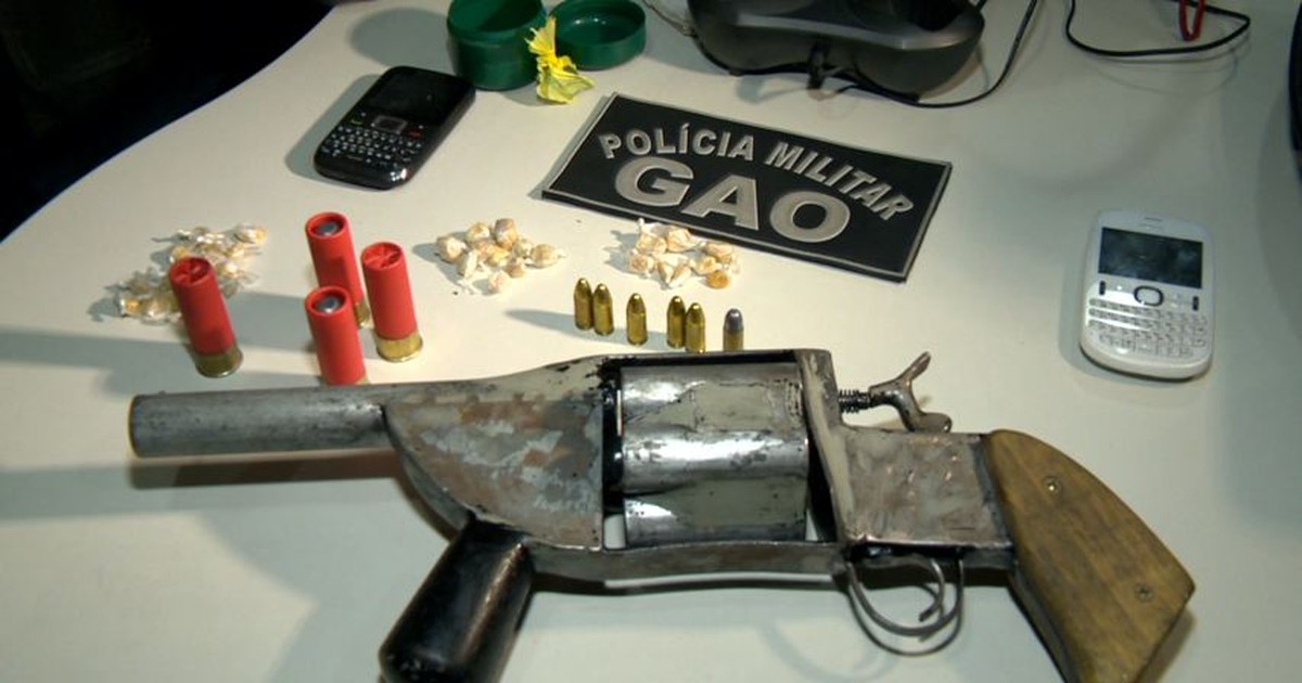 G1 - Arma de fabricação caseira é apreendida em bairro de Vitória ...