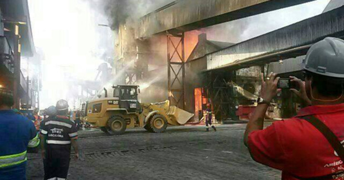 G1 - Empresa declara força maior após incêndio em armazéns do Porto ...