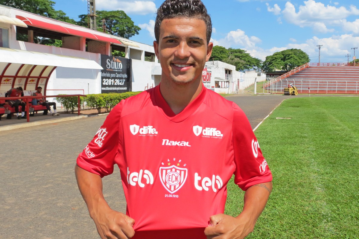 Noroeste anuncia a chegada do atacante Alef, ex-Desportivo Brasil ...